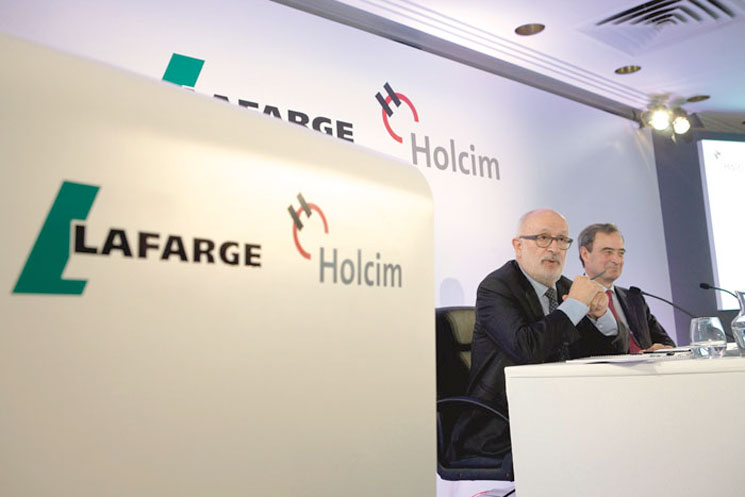 Multimillonarios deciden unión de Holcim y Lafarge - Periodico La República