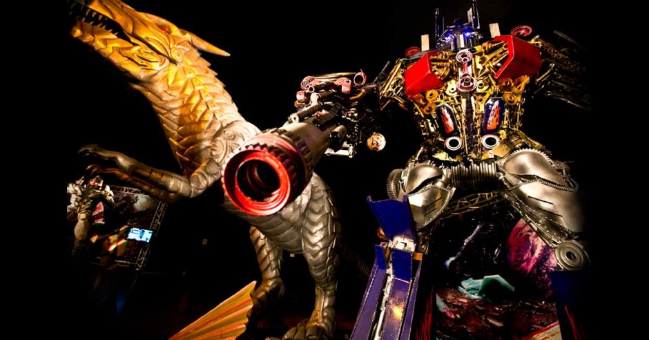 Conozca los detalles de la exposición de Transformers Animatronics en ...