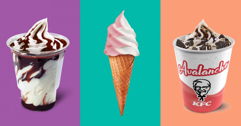 KFC reincorpora tres opciones de helados a su menú - Periodico La República