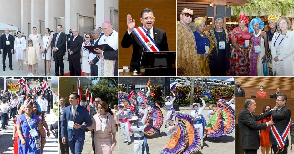 (Video - Galería) Así fue el traspaso de poderes de Rodrigo Chaves ...