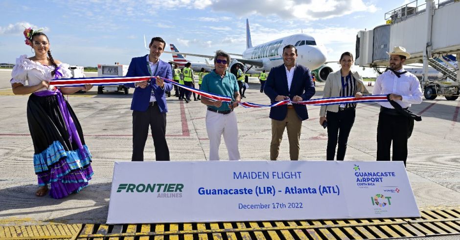 Frontier Airlines inaugura ruta entre Atlanta y Liberia - Periodico La ...