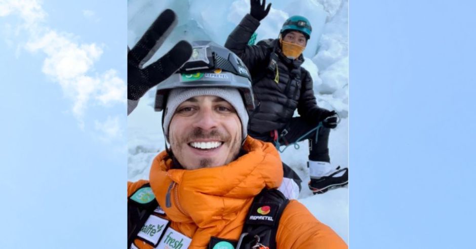 Daniel Vargas inició el ascenso al Everest - Periodico La República