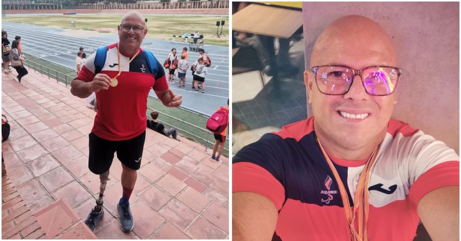 Paratleta de Costa Rica gana triple medalla en España - Periodico La República