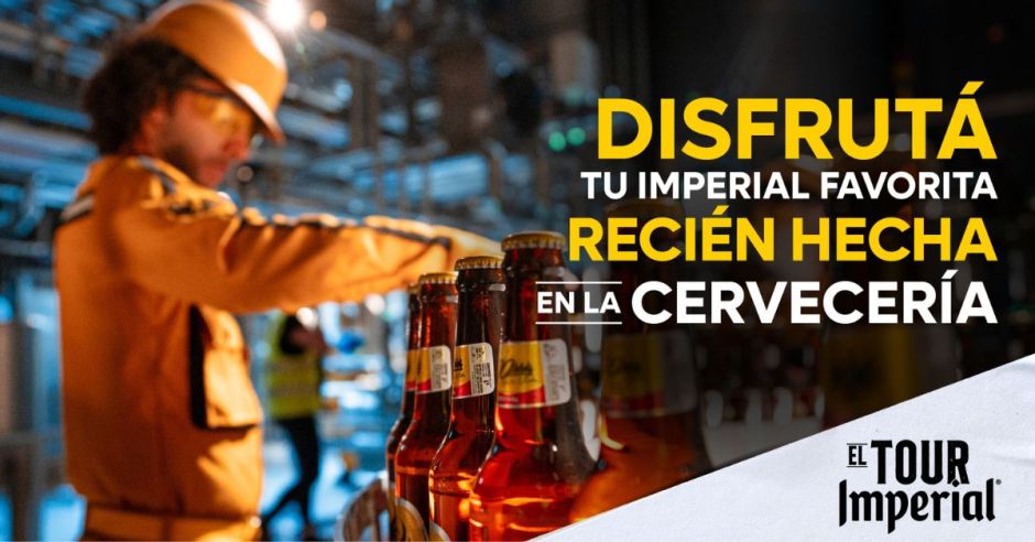 Celebre los 100 años de Imperial con un tour único por la cervecería ...