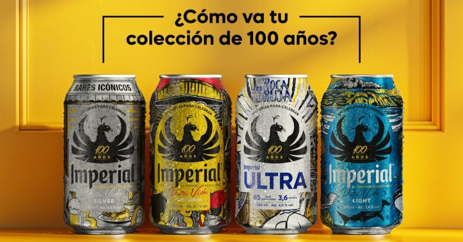 Con 50 latas coleccionables Imperial celebra 100 años - Periodico La ...