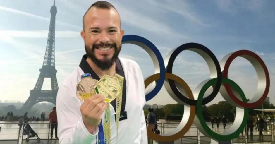 Con una fractura en la muñeca taekwondista tico quedó séptimo en olimpiadas de París - Periodico ...