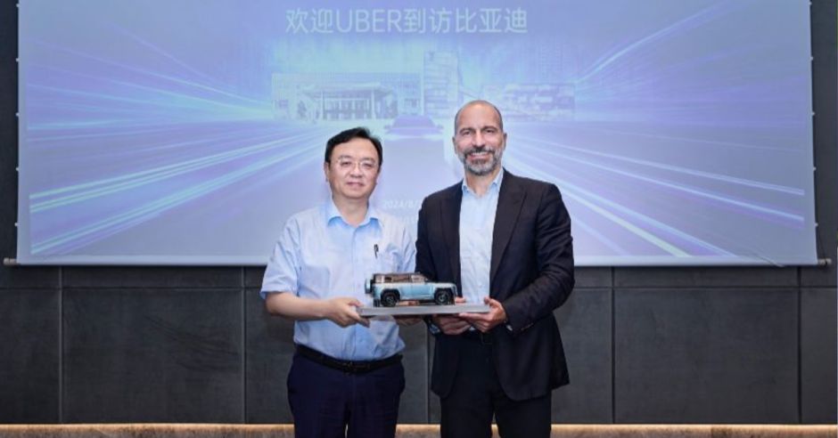 BYD y Uber se unen para transformar el transporte global con 100 mil ...