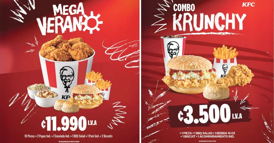 Con promociones especiales KFC arranca el 2025 - Periodico La República