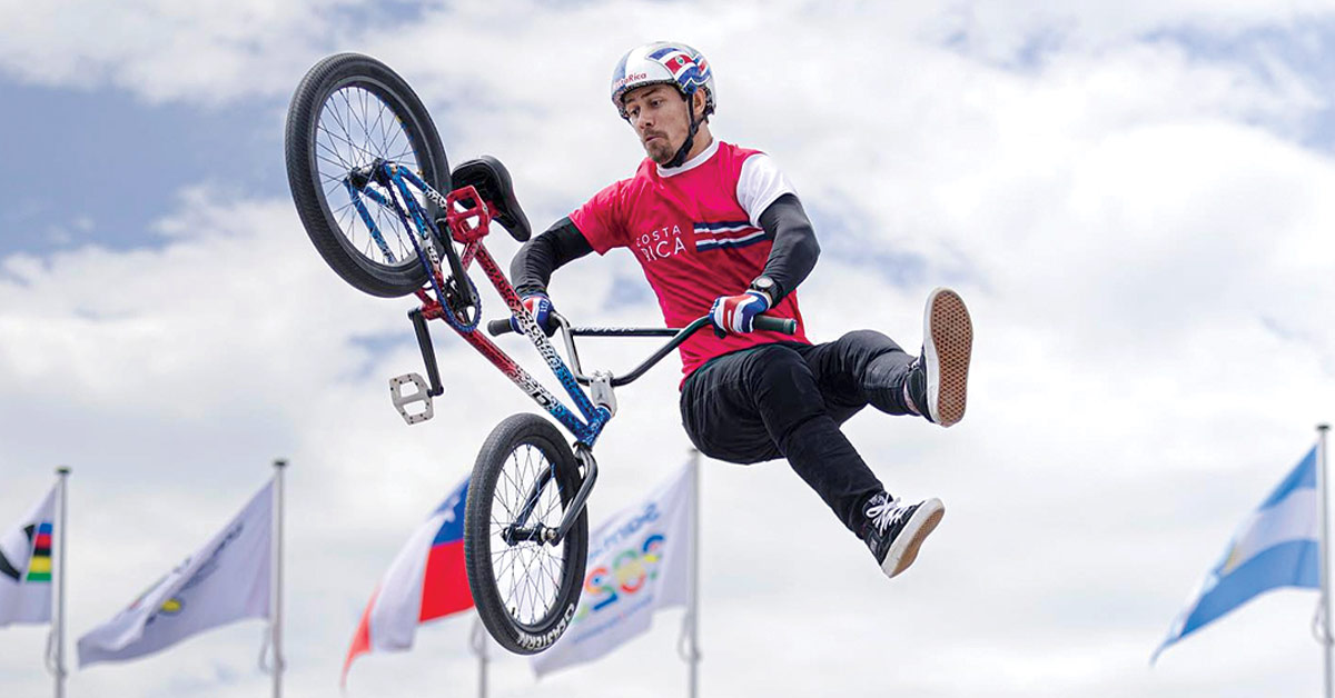Kenneth Tencio impacta en Copa del Mundo BMX Freestyle con truco nunca ...