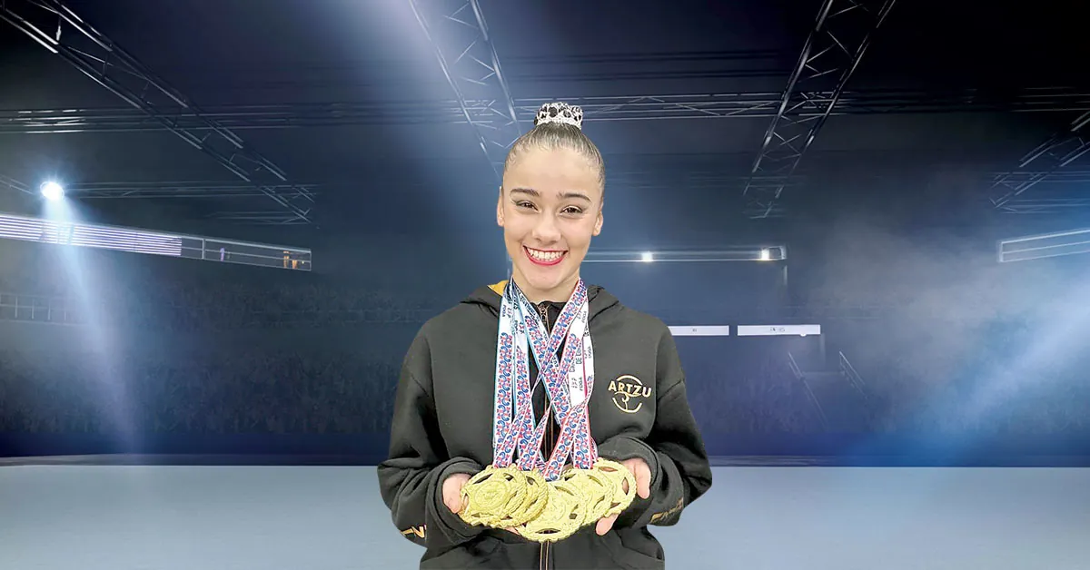 Gloriana Sánchez arrasa con 5 oros en Campeonato Nacional de Gimnasia ...