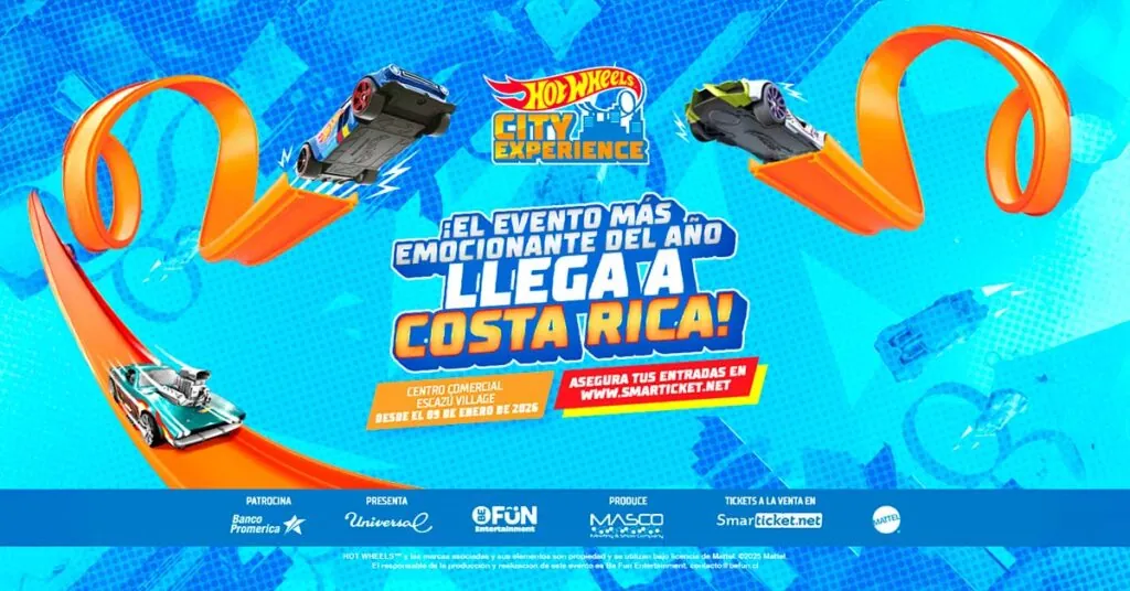 Hot Wheels City Experience abre sus puertas en Escazú Village con una ...